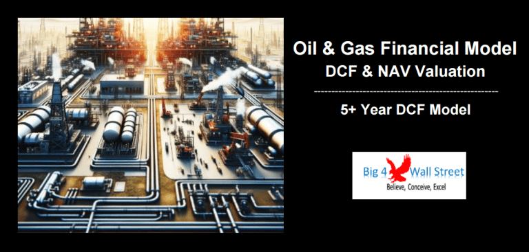 Oil & Gas Financial Model – DCF and NAV Valuation (5+ Yrs.) - Eloquens