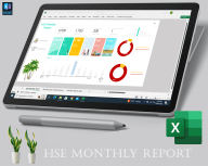 HSE Dashboard - Safety Dashboard Microsoft Excel - Eloquens