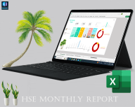 HSE Dashboard - Safety Dashboard Microsoft Excel - Eloquens