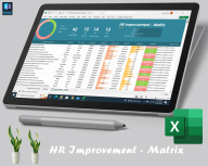 HR Improvement Matrix Template - Eloquens