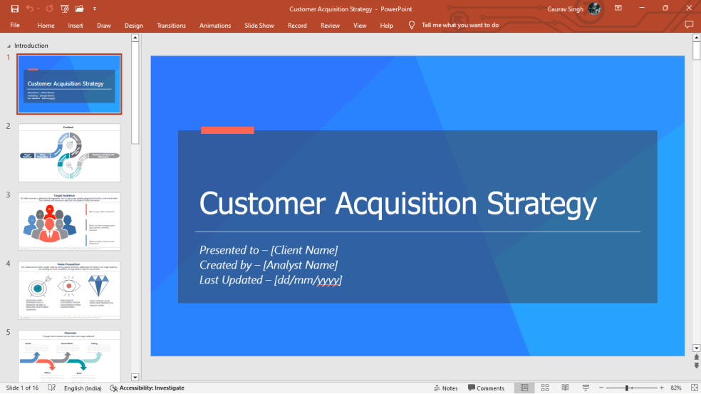 Customer Acquisition Strategy Templates - Eloquens