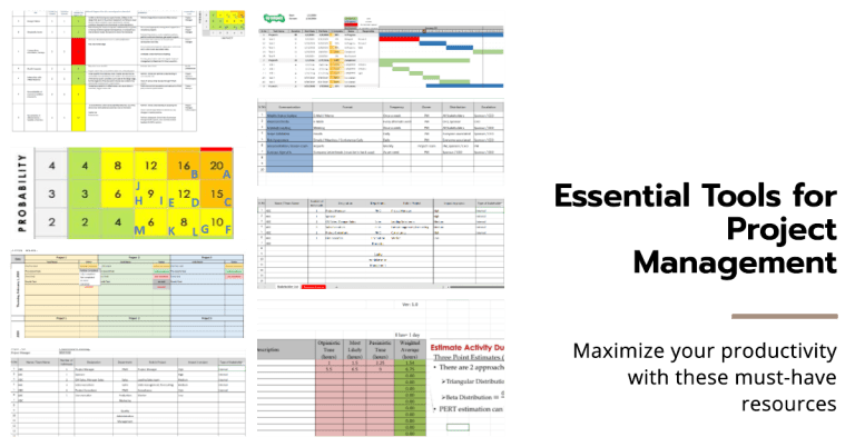 Project Management Templates - Bundle - All In One - Eloquens