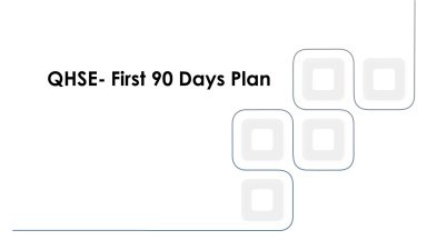 QHSE First 90 Days Plan - Eloquens