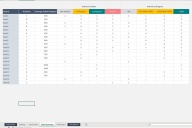 Action Plan Excel Template Dashboard - Eloquens