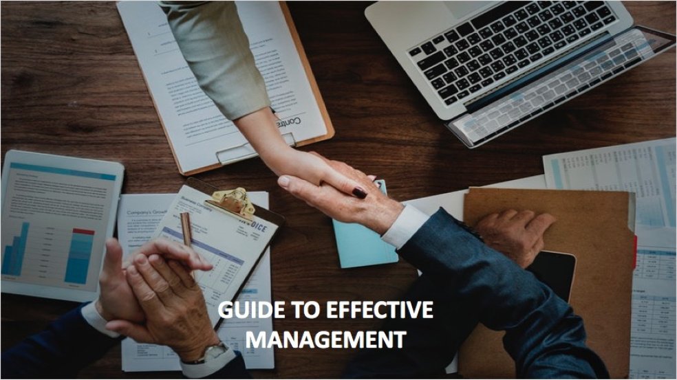 Guide to Effective Management - Eloquens