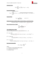 CFA Level I Formula Sheet (2024) - Eloquens