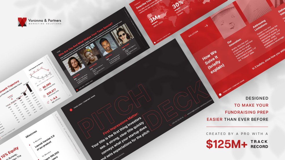 100+ Slides Pitch Deck Template: Investor-Proven Layouts Library ...