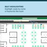 Seat Booking with Interactive Floor Plan Excel Template, Office Space ...