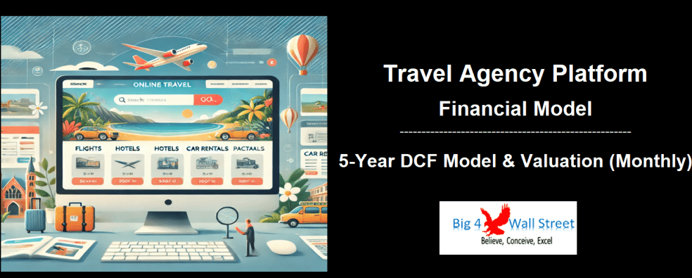 Travel Agency Platform - Financial Model (5 Yrs. Monthly DCF and ...