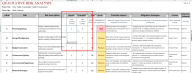 Qualitative Risk Assessment with Project Risk Overview - Eloquens