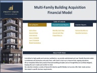 Multi-Family Building Acquisition - 10 Year Financial Model - Eloquens