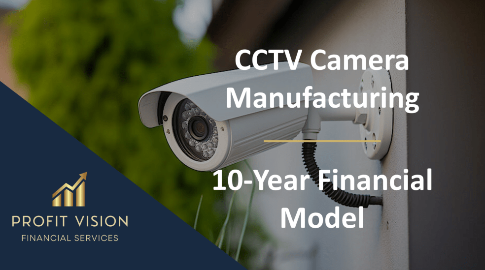 CCTV Camera Manufacturing – 10 Year Financial Model - Eloquens