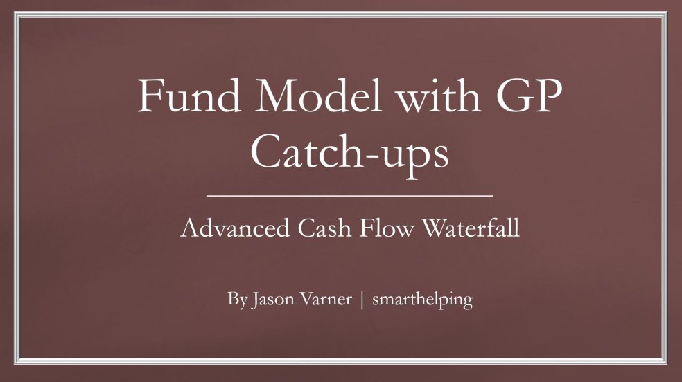 Versatile Preferred Return & Waterfall Distribution Fund Model Template ...