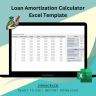 Loan Amortization Calculator Excel Template, Detailed Loan Repayment Schedule, Mortgage ...
