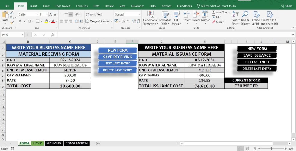 Simple Inventory Valuation and Weighted Average Costing - Eloquens