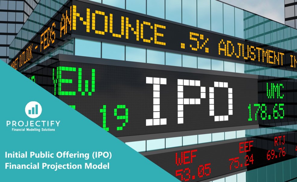 Initial Public Offering (IPO) Financial Projection Model - Eloquens