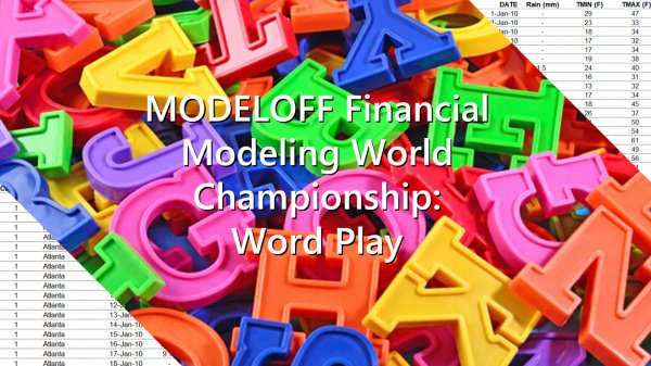 ModelOff Sample Past Questions - Downloads - Eloquens