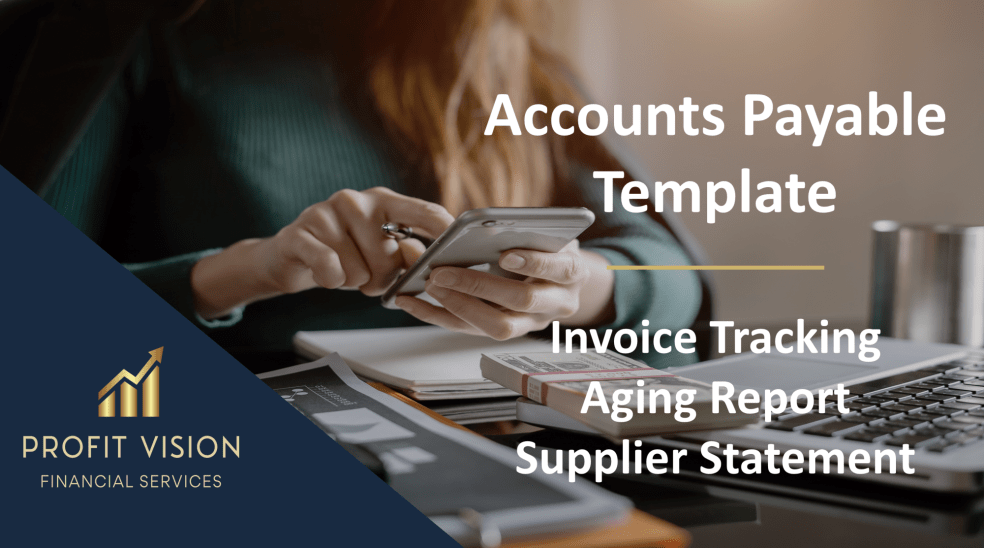 Accounts Payable Template / Invoice Tracking - Aging Report - Supplier ...