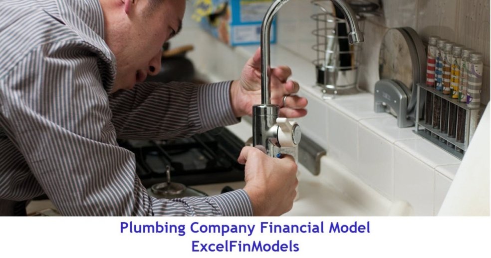Plumbing Company Monthly 5-Year 3-Statement Financial Forecast Model ...