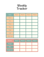 Fitness Planner | 12-Week Goal-Focused Workout & Health Tracker - Eloquens