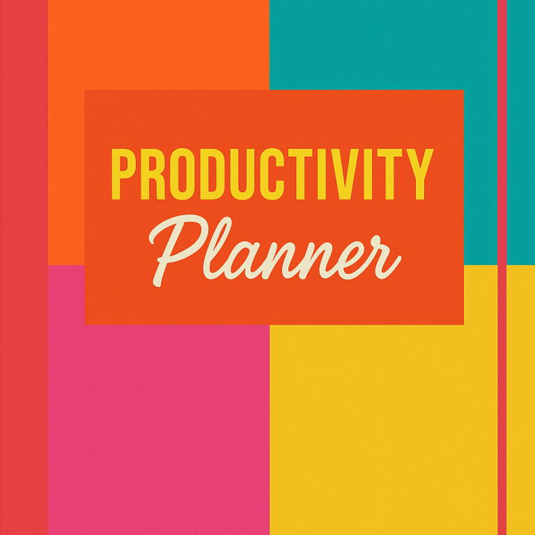 Productivity Planner | 2025 Daily, Weekly & Monthly Organizer - Eloquens