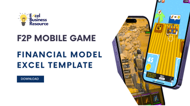 F2P Mobile Game Development Financial Model Template - Eloquens