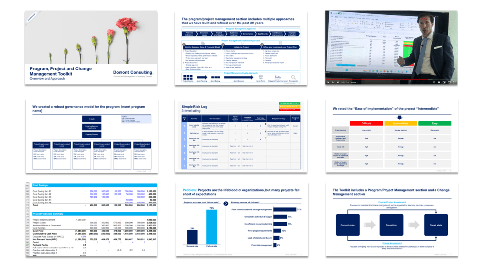Program, Project and Change Management Toolkit - Eloquens