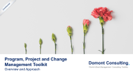 Program, Project and Change Management Toolkit - Eloquens
