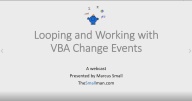 An Introduction to VBA Course - Eloquens