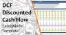 Single Sheet DCF (Discounted Cash Flow) Excel Template - Eloquens