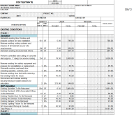 Comprehensive Construction Cost Estimate Template — Division 01–15 with ...