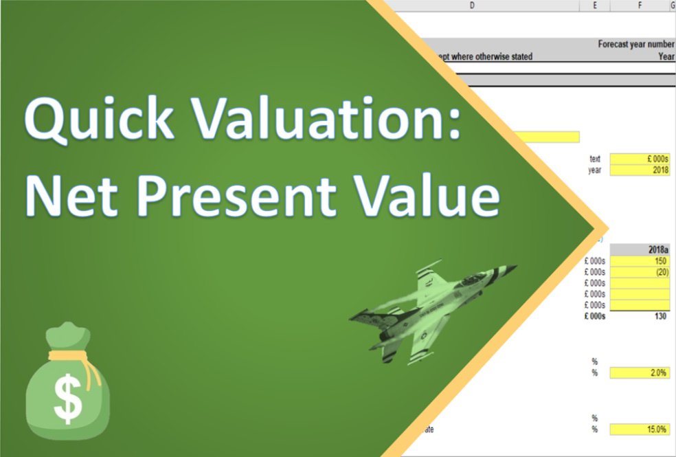 Quick valuation: Net present value (NPV) Calculator - Eloquens