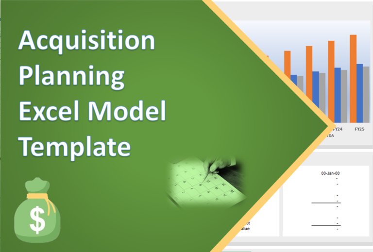 Acquisition Planning Excel Model Template - Eloquens
