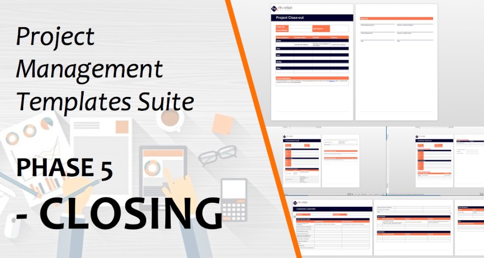 Project Management Templates - Phase 5 - CLOSING - Eloquens