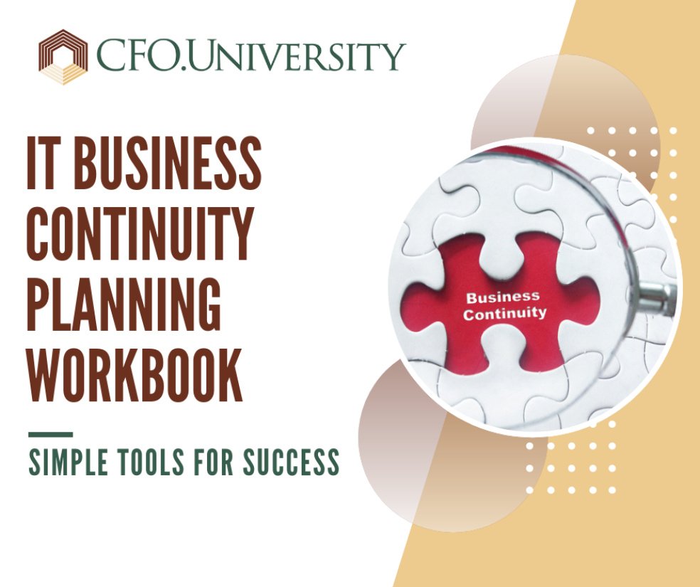 IT Business Continuity Planning Excel Workbook - Eloquens