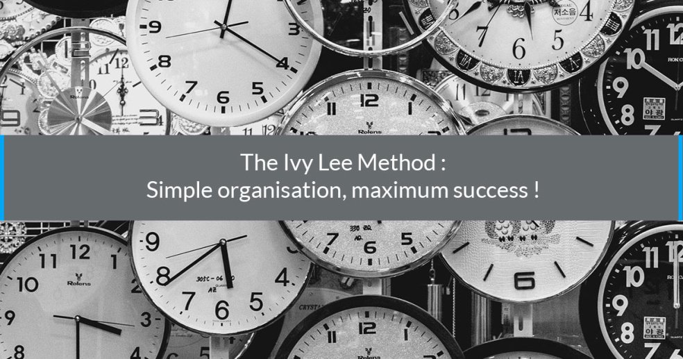 The Ivy Lee Method - Eloquens