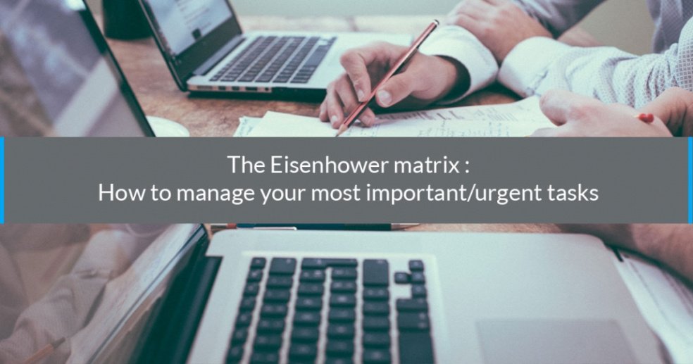The Eisenhower Matrix - Eloquens