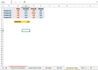 Variance Analysis Template - Eloquens
