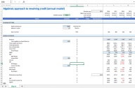 Excel Revolving Credit Calculator for Annual Models - Eloquens