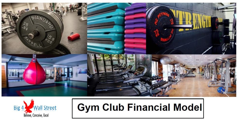 Start Up Gym / Fitness Financial Model - Eloquens
