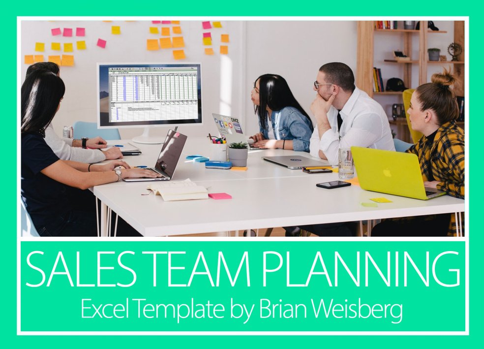 Sales Team Planning Excel Template - Eloquens