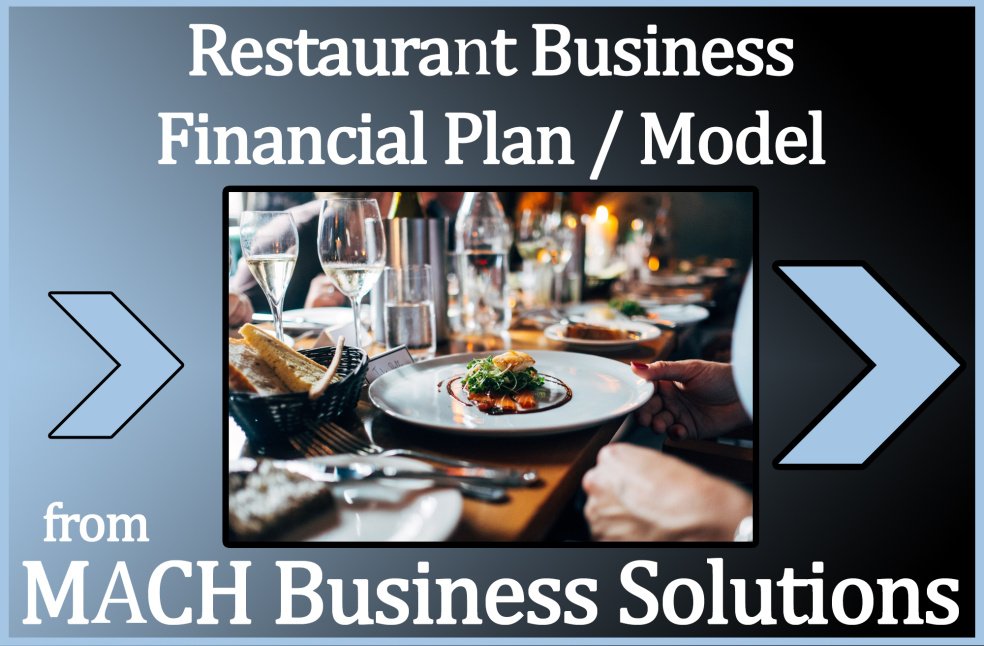 Restaurant Business Financial Plan / Model - Eloquens