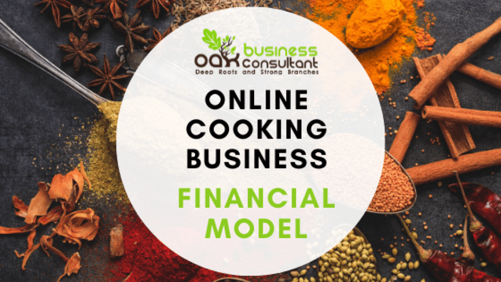 Online Cooking Business Financial Model - Eloquens