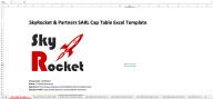 Startup Cap Table Excel Template - Eloquens