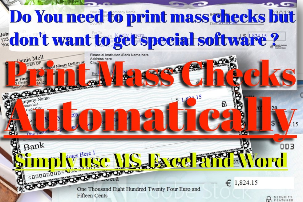 Print mass Checks automatically V02 - Eloquens