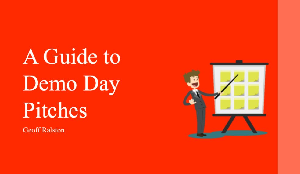 A Guide to Demo Day Presentations - Eloquens