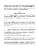 Safe (Simple Agreement for Future Equity) Financing Documents - Eloquens