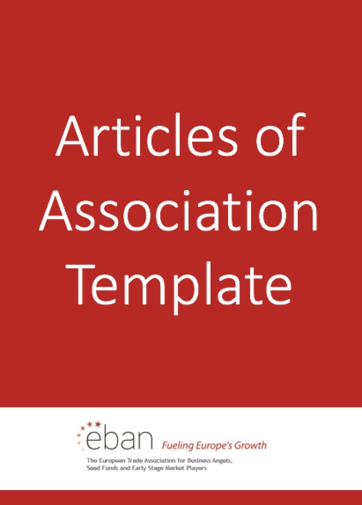 Articles of Association Template - Eloquens