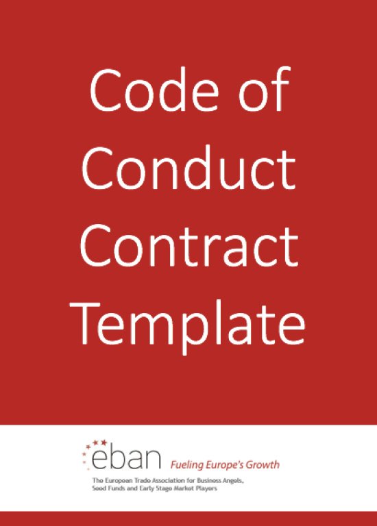 Code of Conduct Contract Template - Eloquens