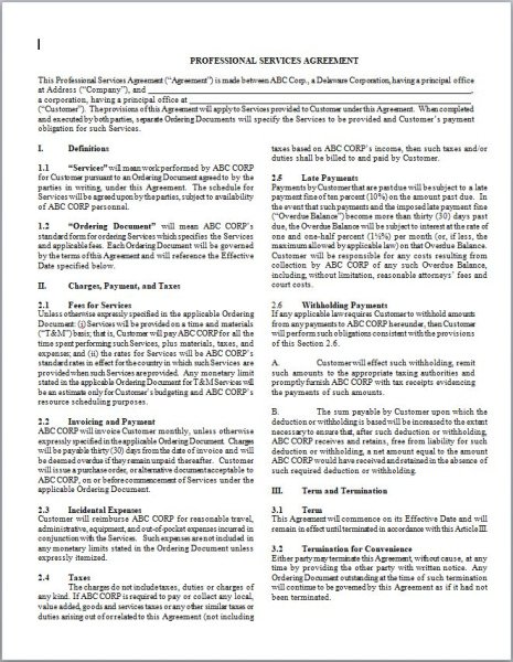 Advisor Agreement Templates & Models - Instant Downloads - Eloquens